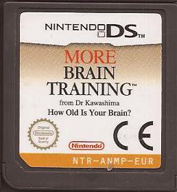 More Brain Training from Dr Kawashima How old is your Brain - Used ...