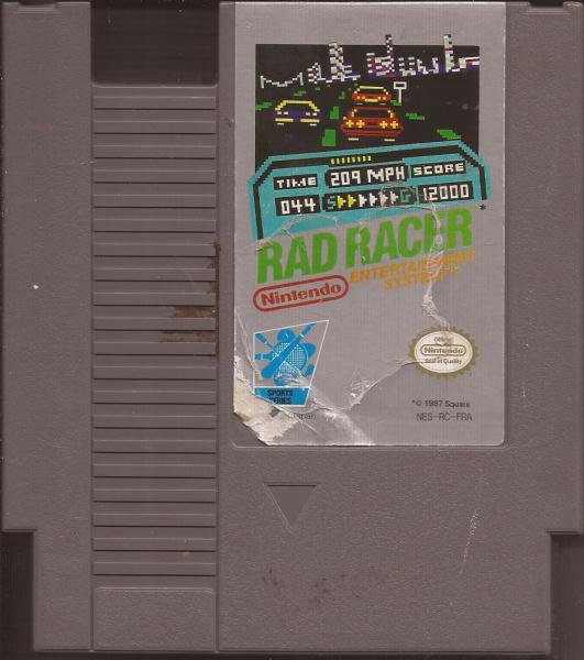 Rad Racer - Used - NES
