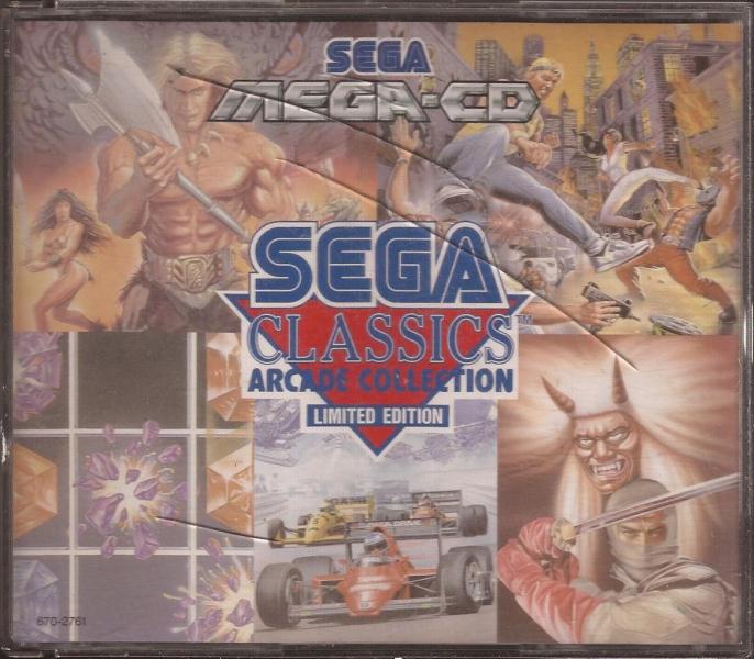 Sega Classics Arcade Collection - Used - sega Mega-CD
