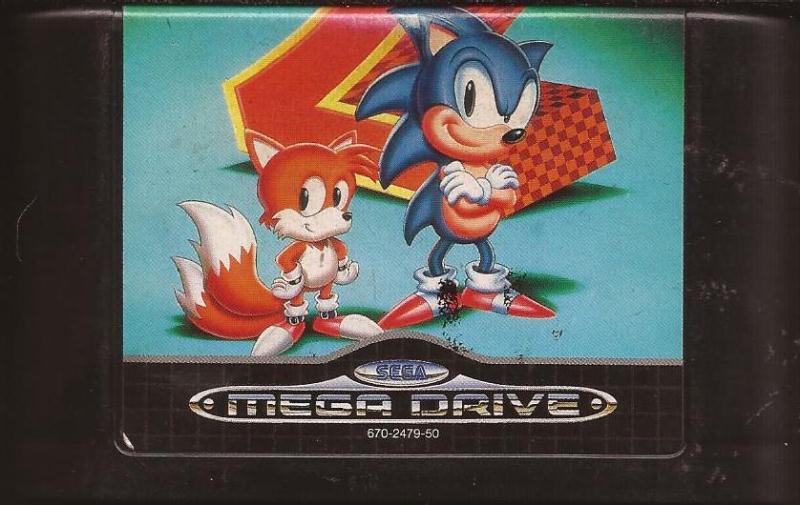 Sonic the Hedgehog 2 - Used - Sega Mega Drive