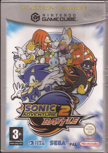 Sonic Adventure 2 Battle Players Choice - Used - Nintendo Gamecube