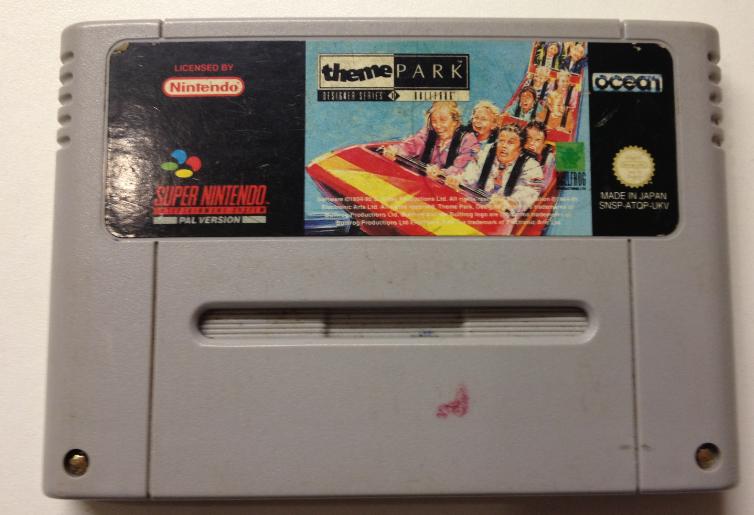 Theme Park - Used - SNES