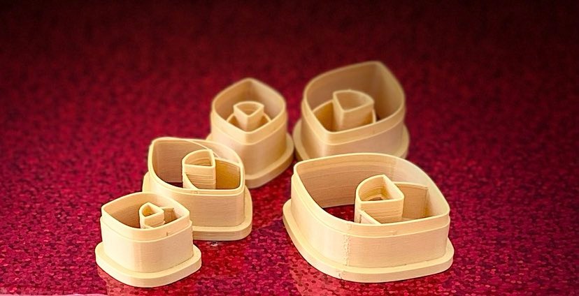 OVAL GEOMETRIC CUTTER 5 SIZES