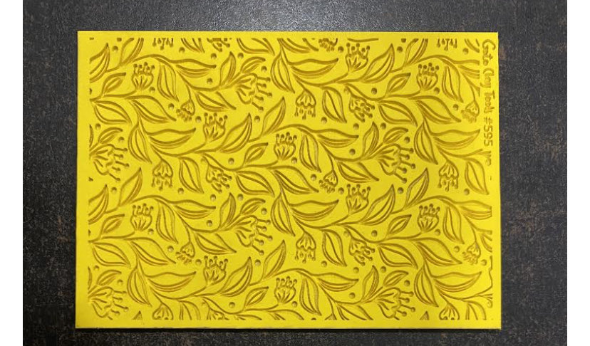 FLOWER BUDS TEXTURE MAT