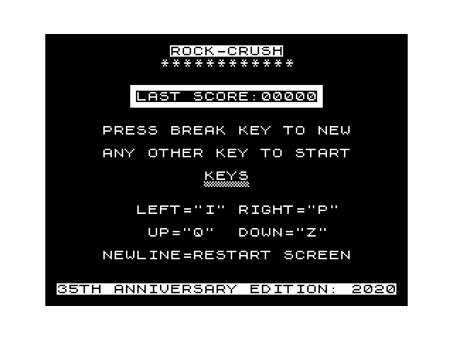 Rock Crush 35th Anniversary Edition