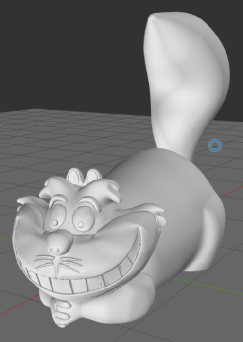 Large Classic Cheshire cat