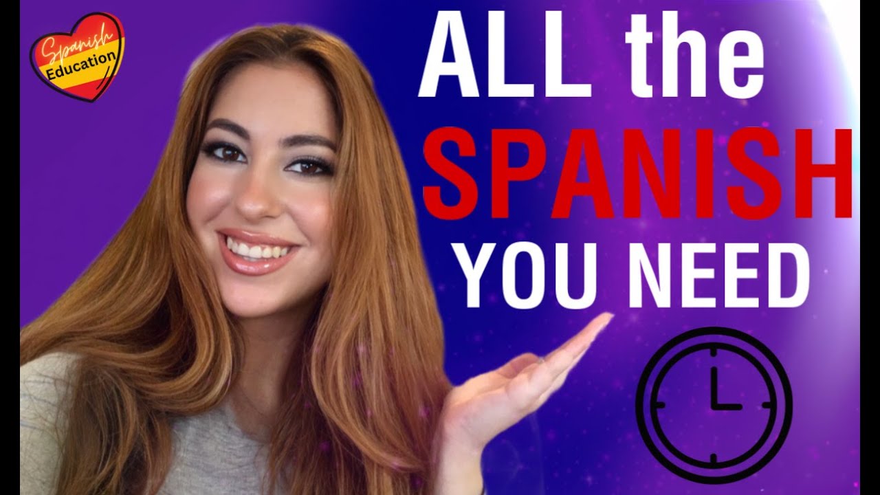 Master Spanish Basics in 3 Hours: A Comprehensive Guide for Beginners