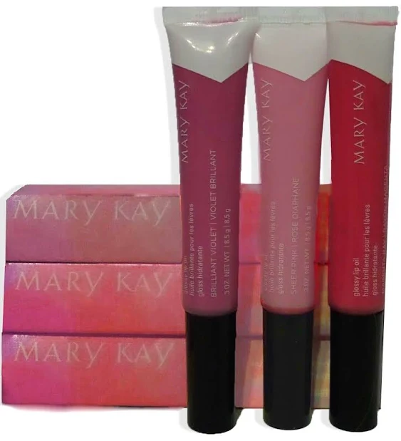 Enhance Your Lip Beauty with Mary Kay Glossy Lip Oil .3oz - Choose Color