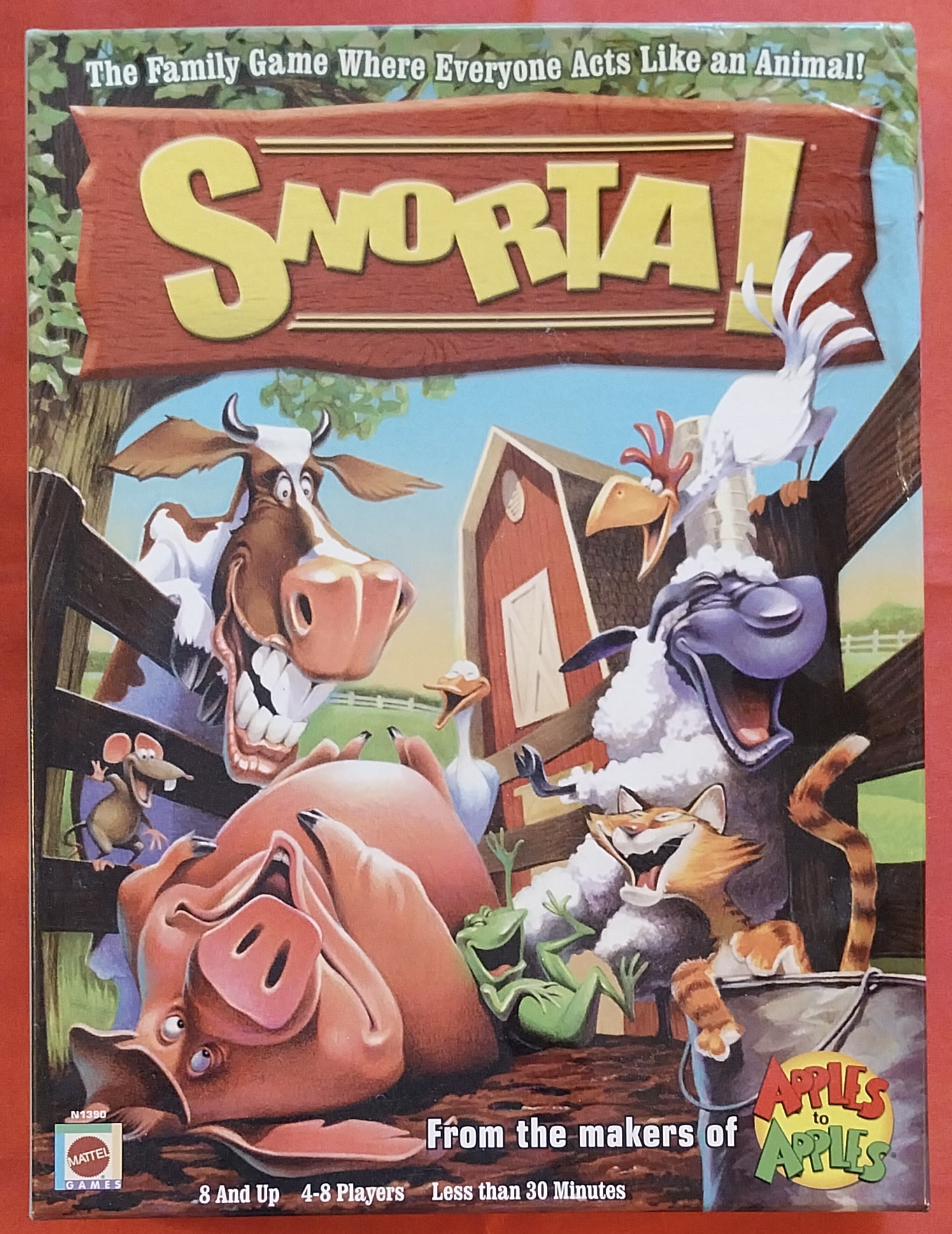 Mattel Snorta! Family Game PLAYABLE
