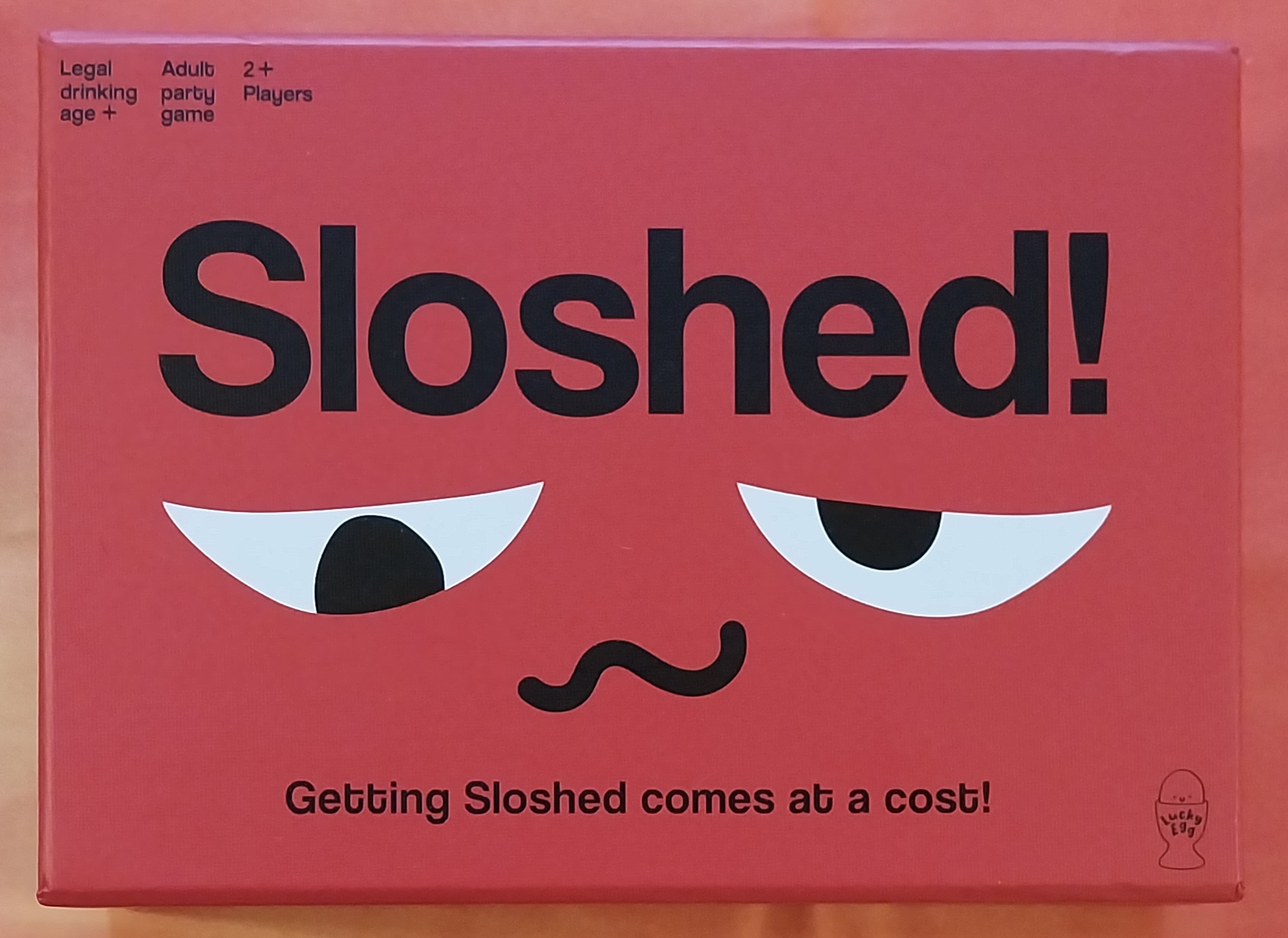 Lucky Egg Sloshed Adult Drinking Game LIKE NEW