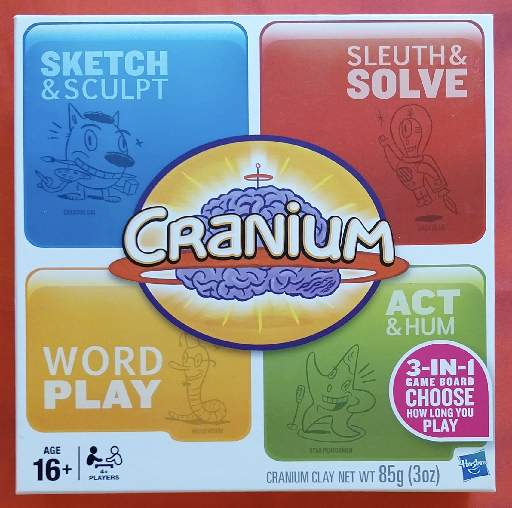 Hasbro Cranium Board Game COMPLETE