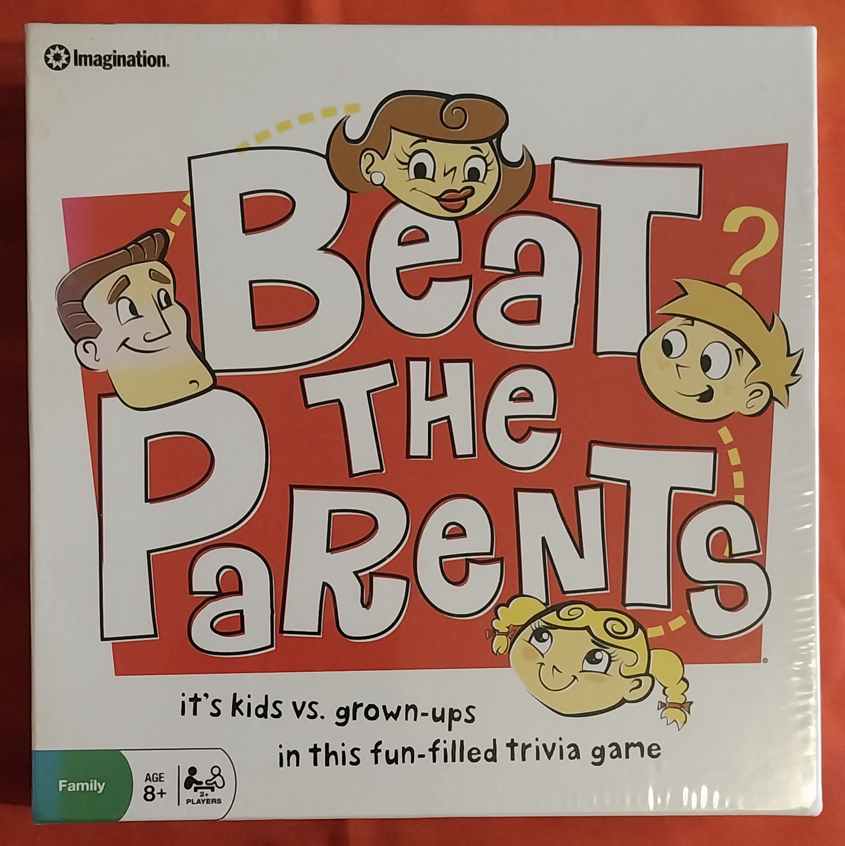 Imagination Beat The Parents Family Board Game Brand NEW