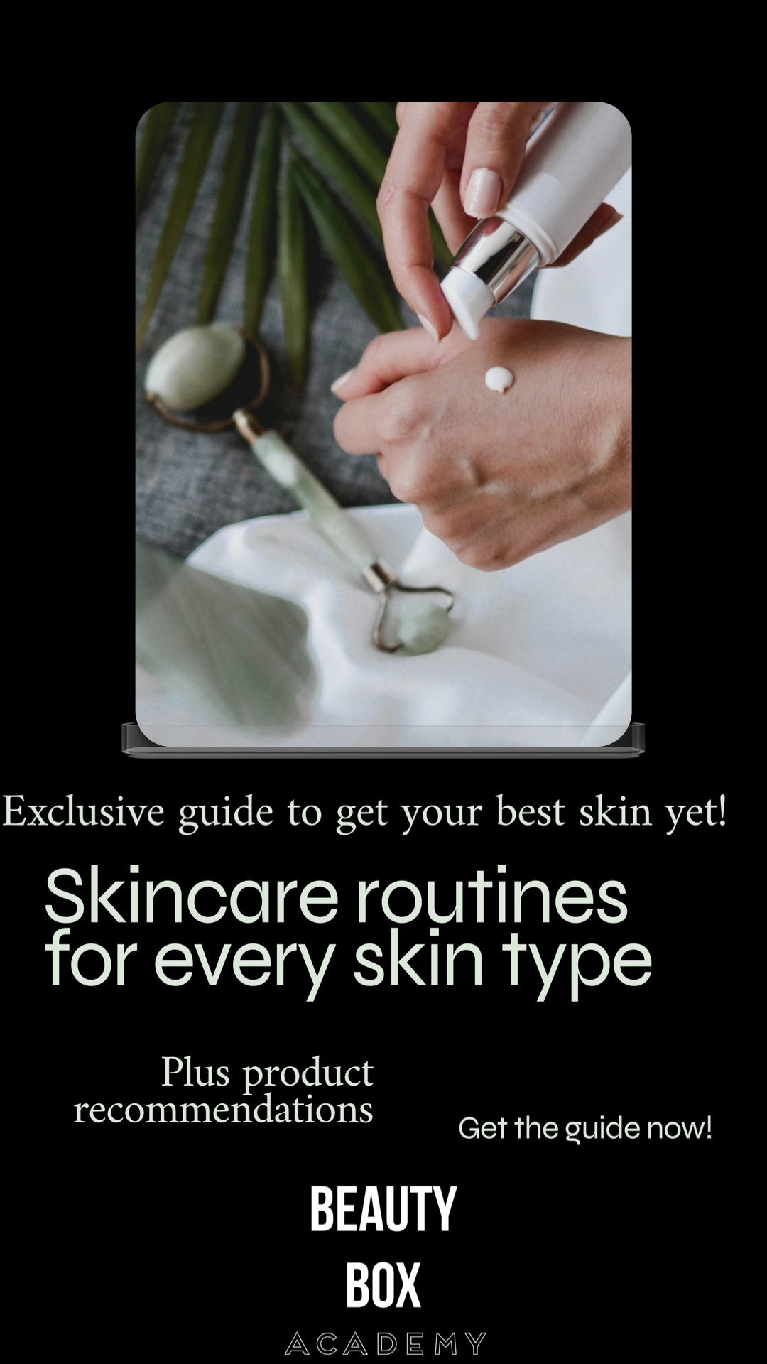 Skincare routine guide