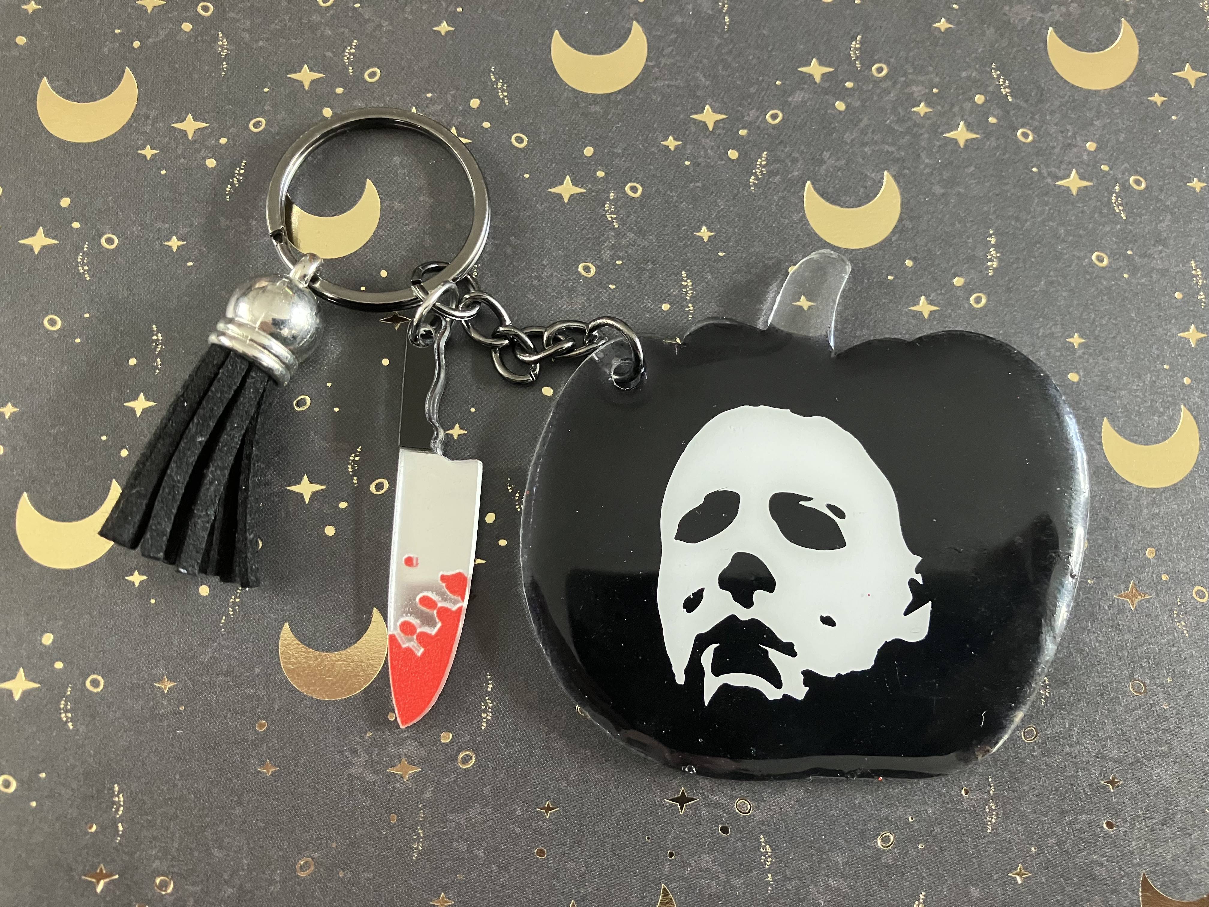 Michael Myers Pumpkin Keychain