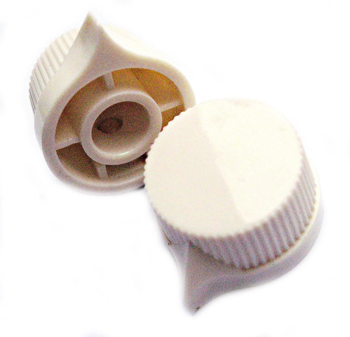 Mini Big Muff-style knob - cream