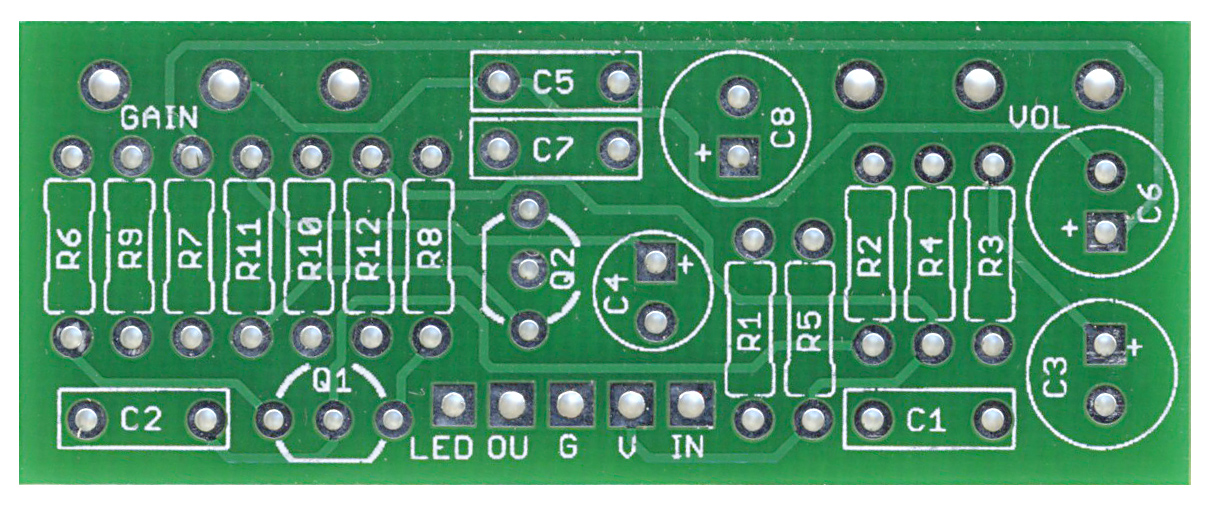 Goliath Fuzz PCB