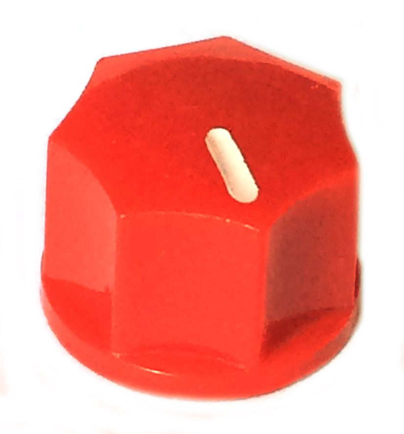 14mm Micro MXR-Style Knob - Red