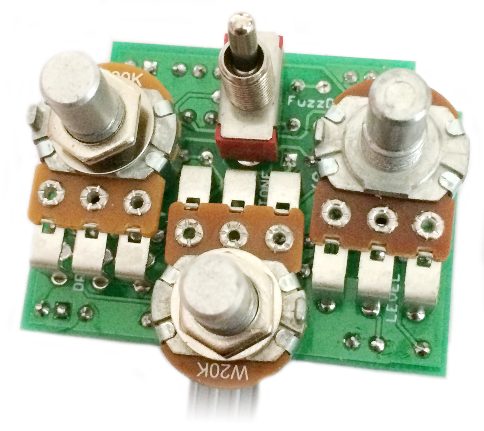 Tube Screamer TS808 / TS9 overdrive DIY Stompbox clone kit