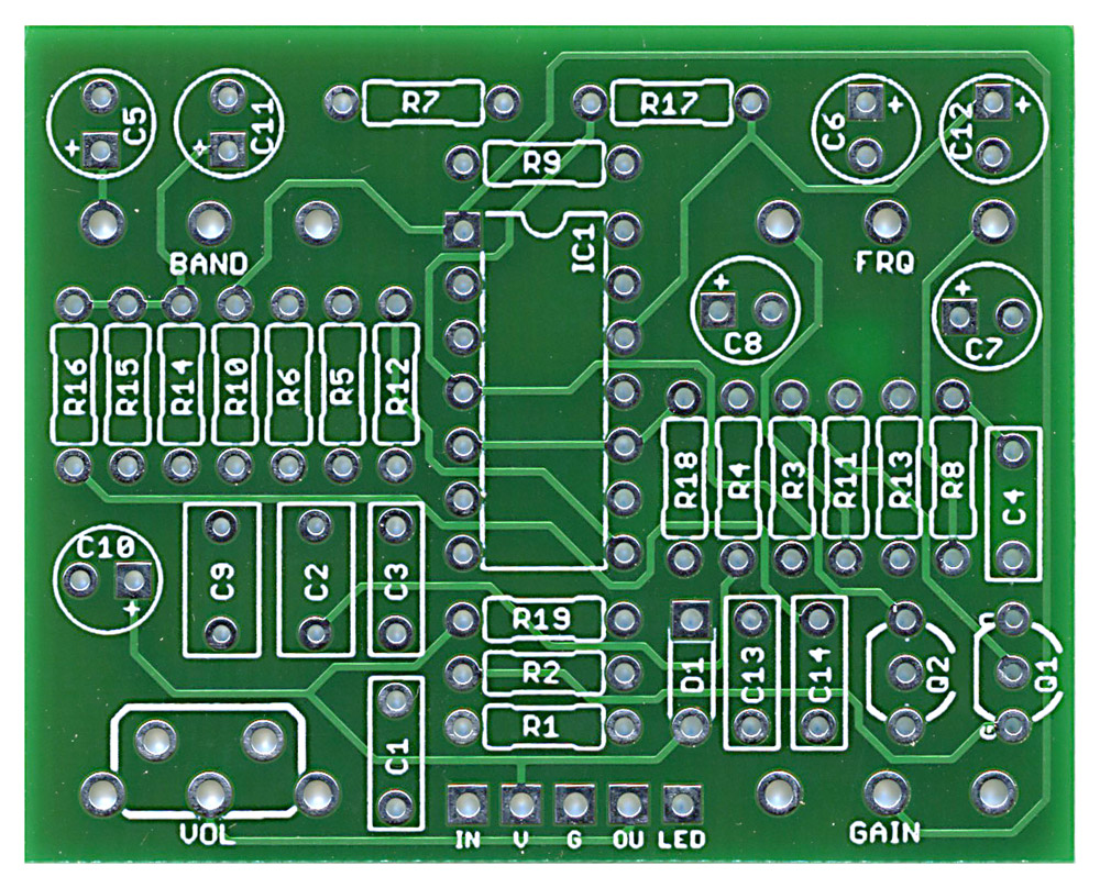 Harmonic Energiser PCB