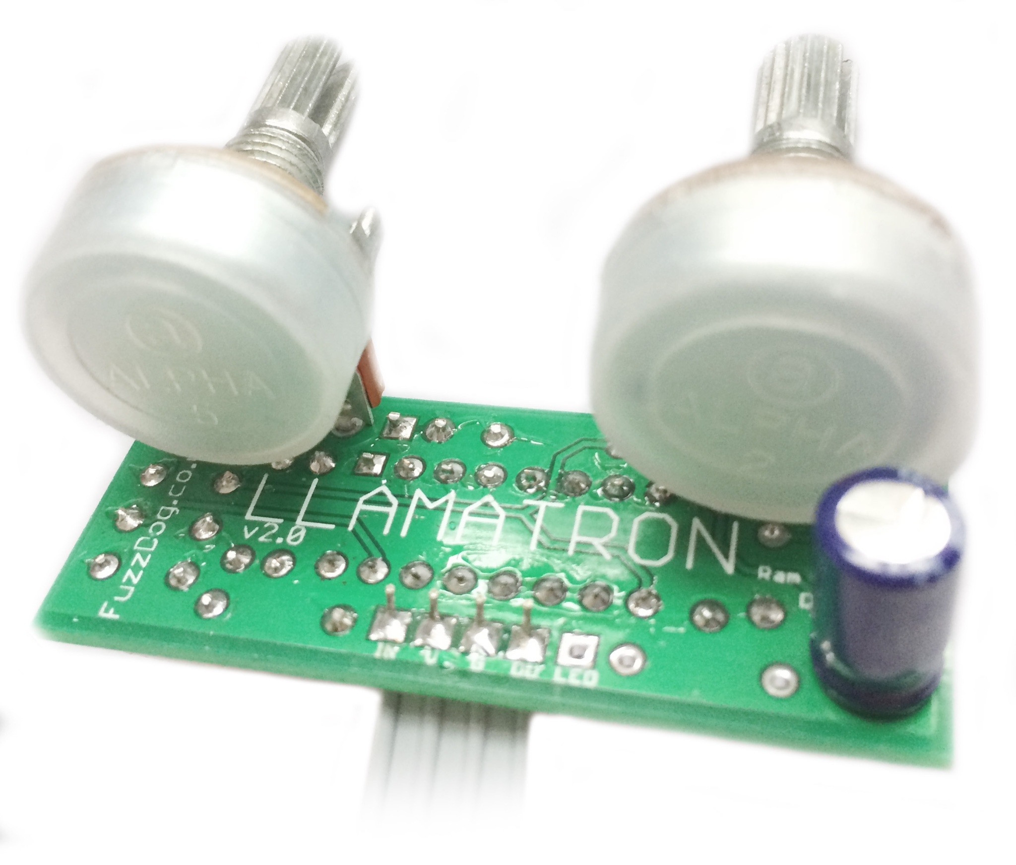 Llamatron tube-sound fuzz clone kit