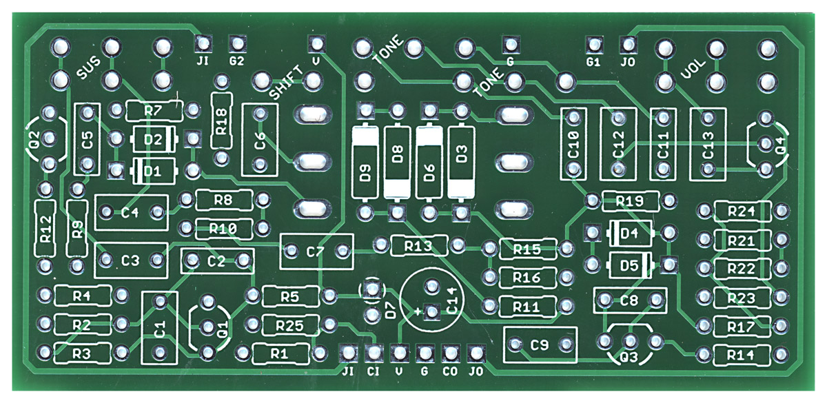 Big Muff Pi - Big Box PCB