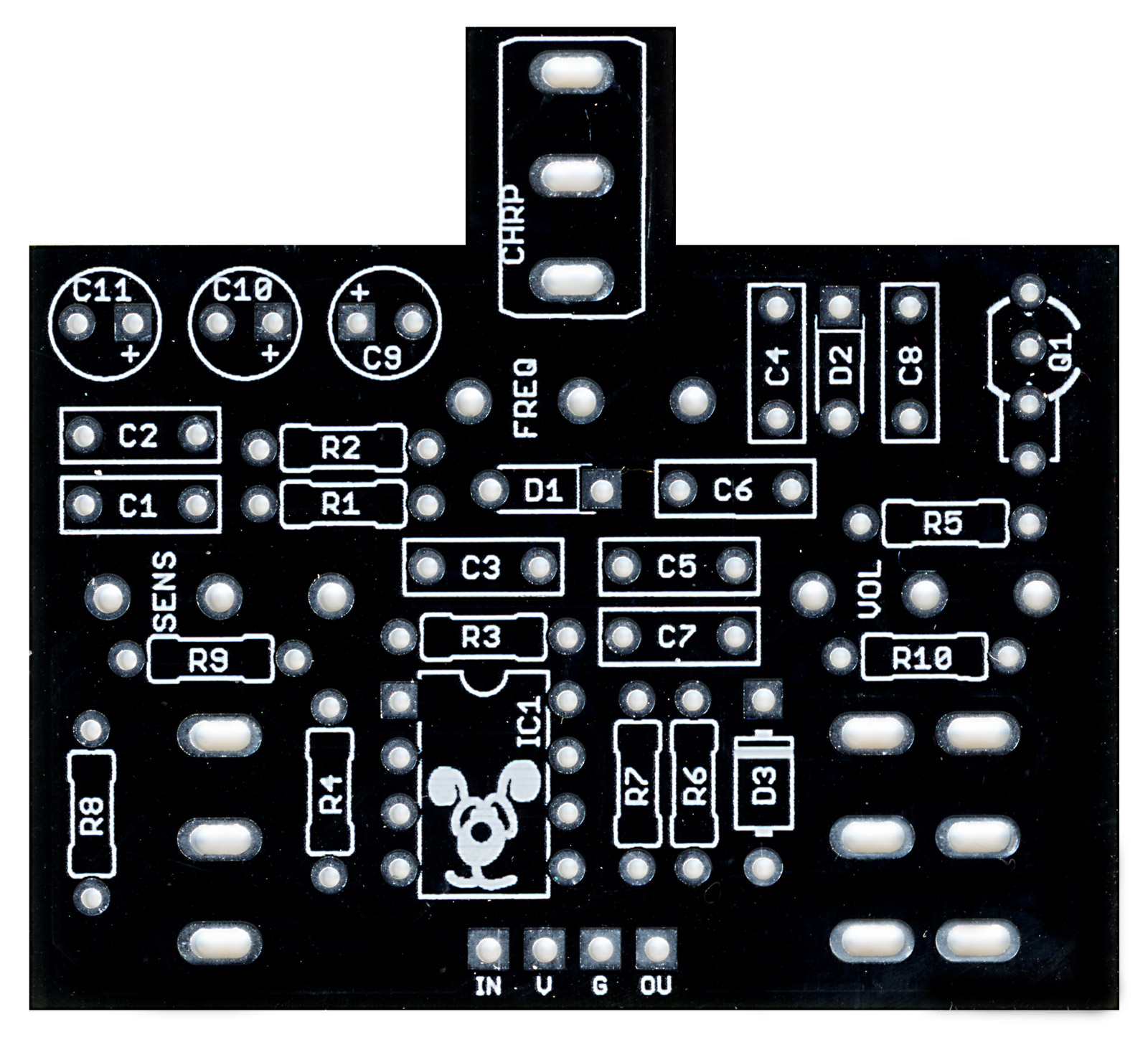 Rattle Crow / Dirty Bird PCB
