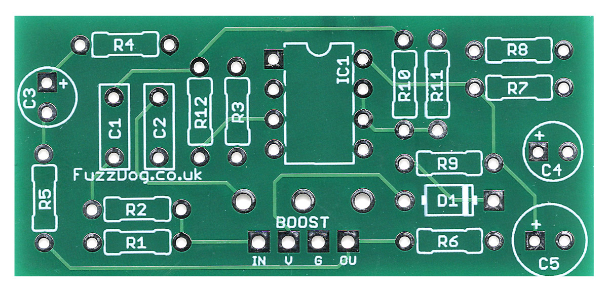 Black Tiger Boost PCB