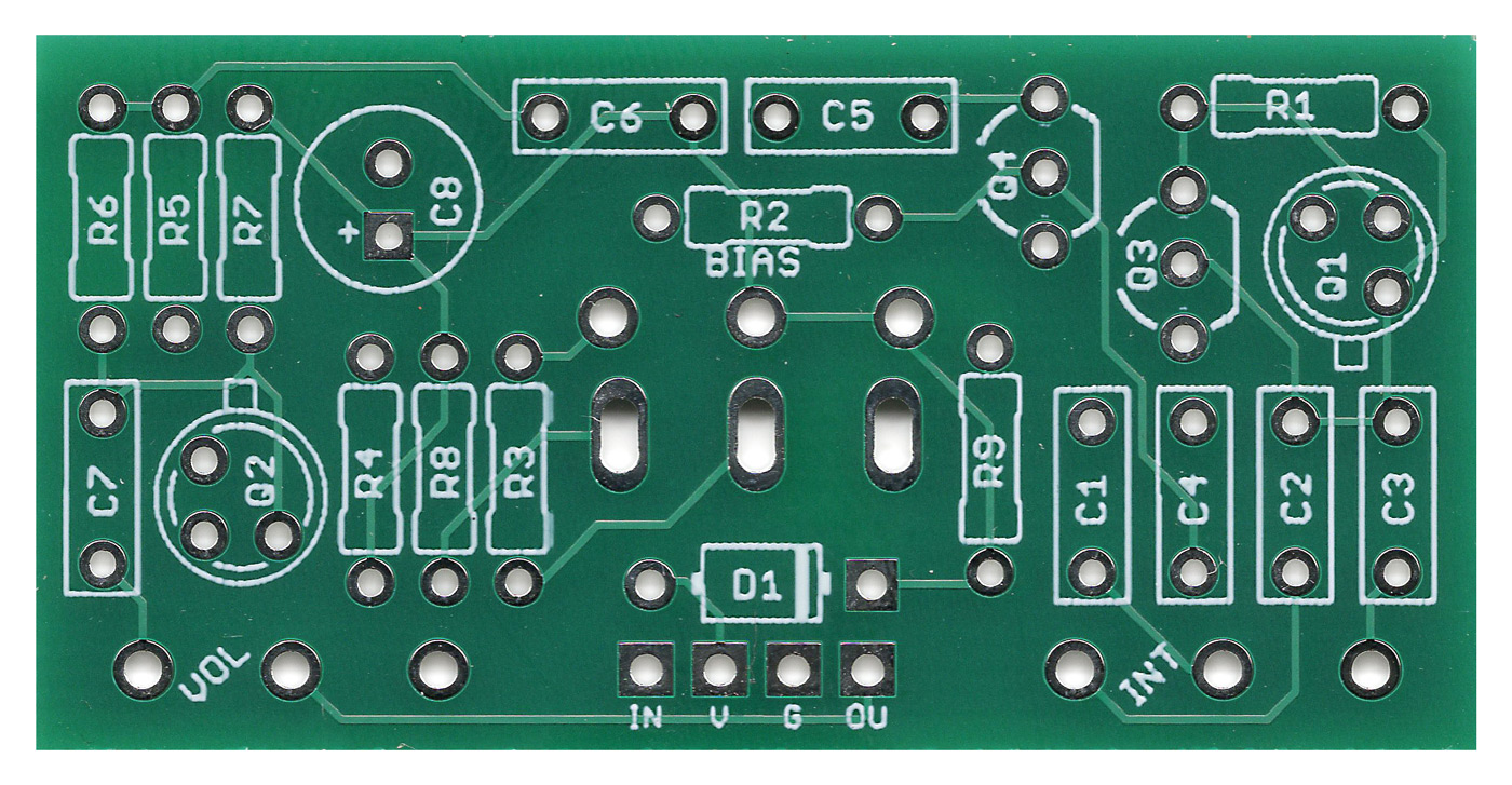 Cone Ripper - Filthy OD/Fuzz PCB