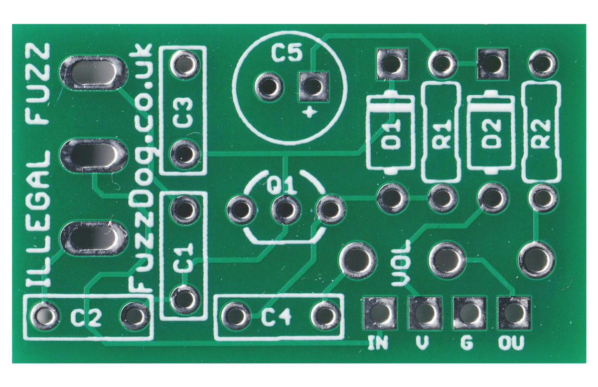 Illegal Fuzz PCB
