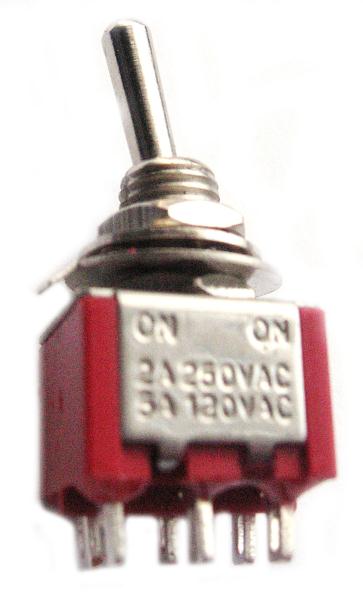 DPDT Toggle Switch