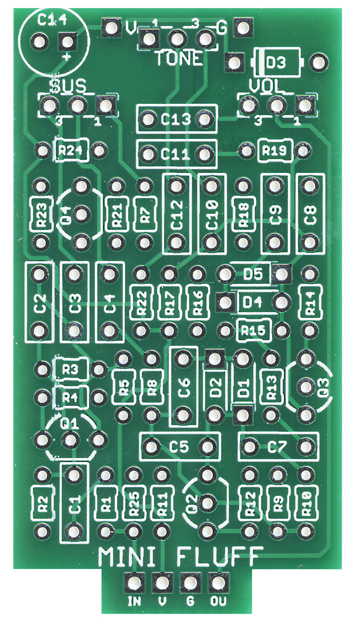 FuzzPup Hot Snake PCB