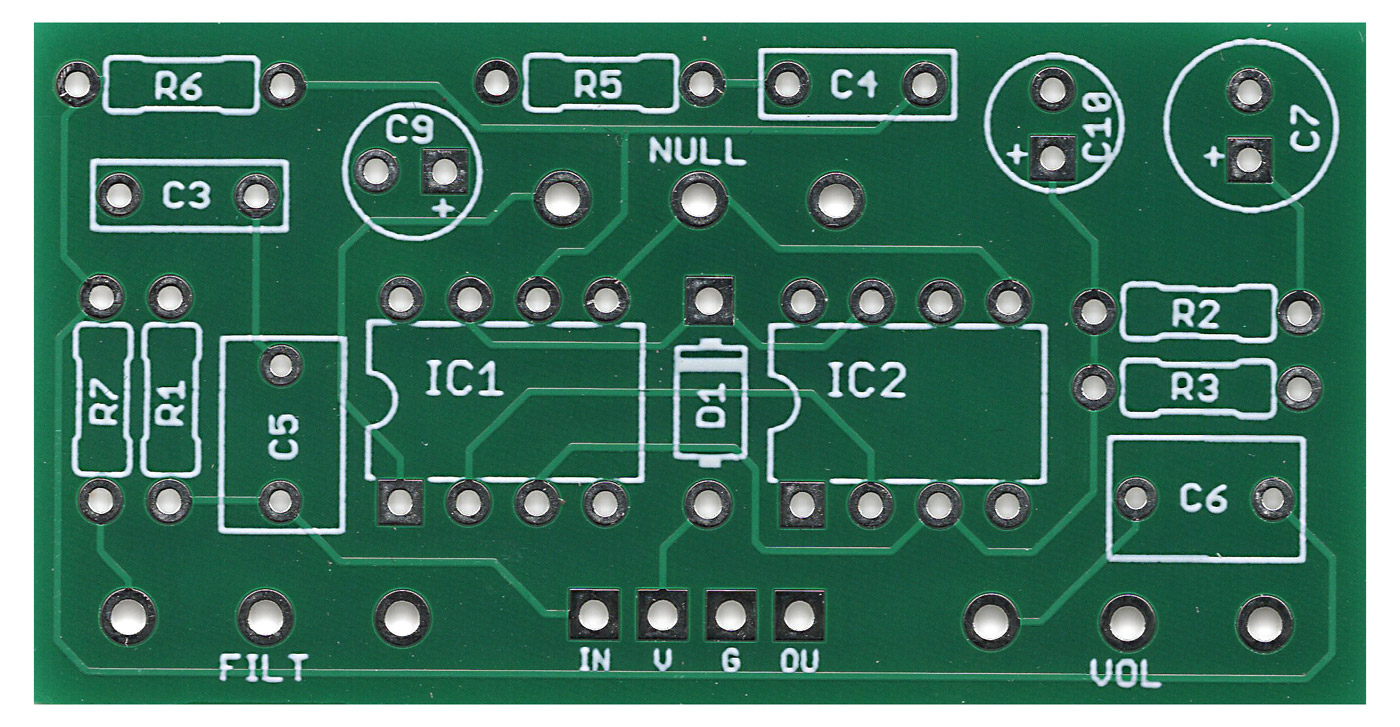 Graphic Fuzz PCB