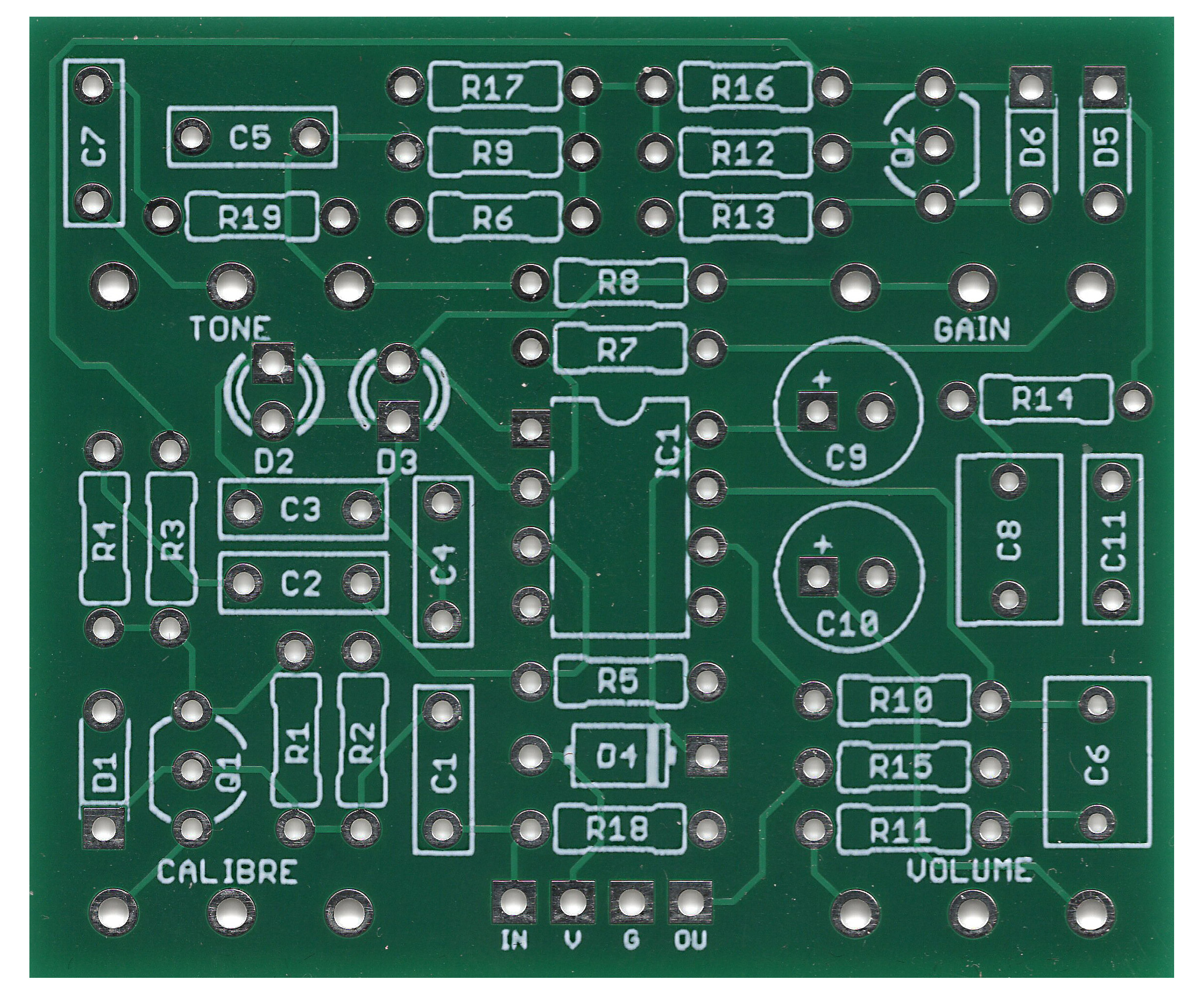 Projectile PCB