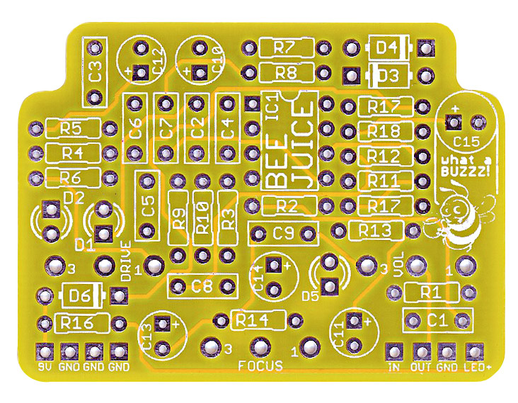 PCB - Bee Juice Overdrive