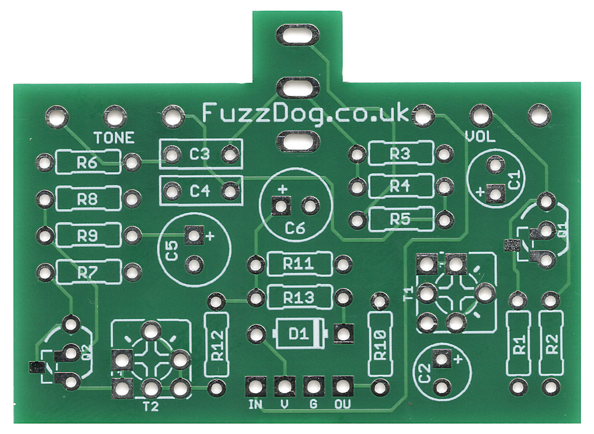 Sub Machine Bass Pre PCB