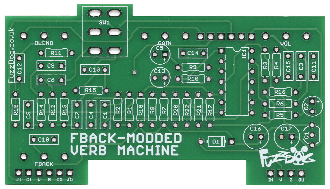 Verb Engine - Feedbacker PCB