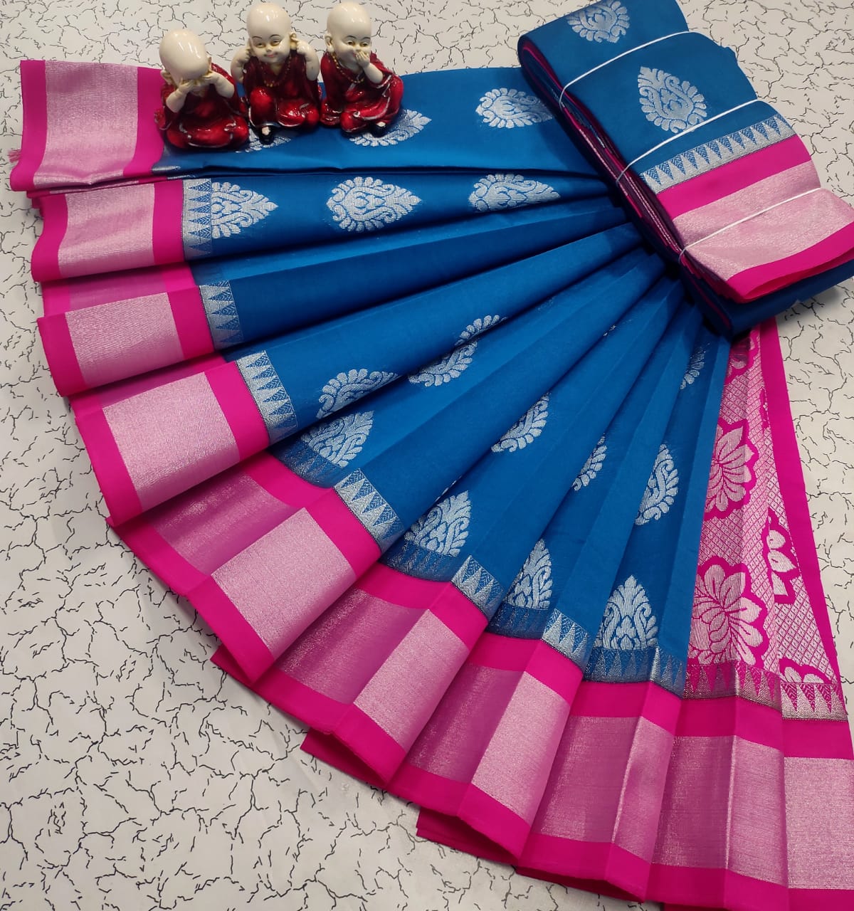 Monica soft Primium Quality Beautiful shari