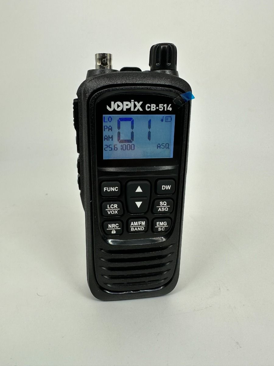 JOPIX CB-514 HANDHELD MULTISTANDARD CB RADIO