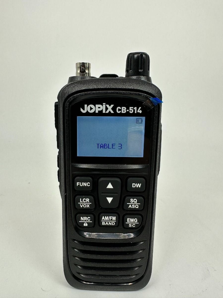 JOPIX CB-514 HANDHELD MULTISTANDARD CB RADIO