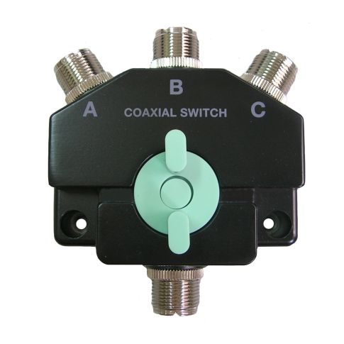 CO-301- Heavy Duty 3 Way SO239 Coax Switch