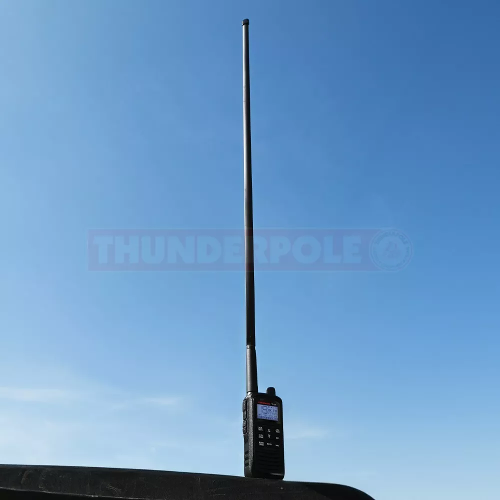 BNC CB Radio Handheld Tactical Antenna | Thunderpole 27 MHz 108cm ...