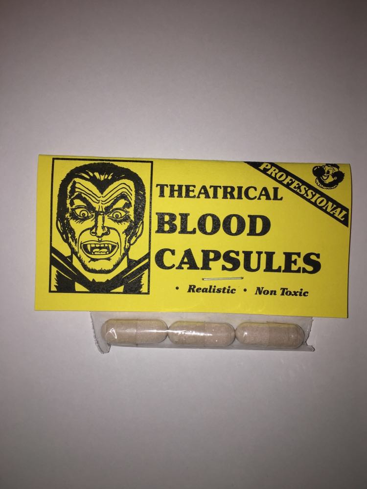 3pcs Fake Blood Capsules Foaming