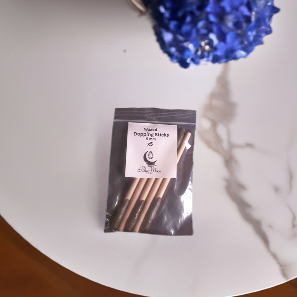 Waxed dopping sticks 5mm x5