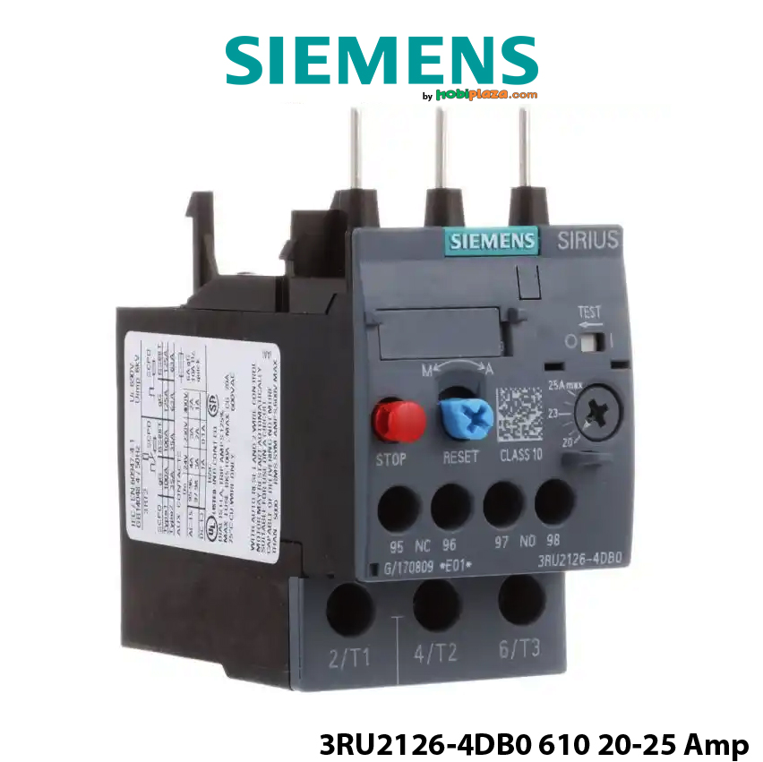 Rele Termike Bimetal Siemens për Mbingarkese 20-25A Mbrojtje Motori S0 ...
