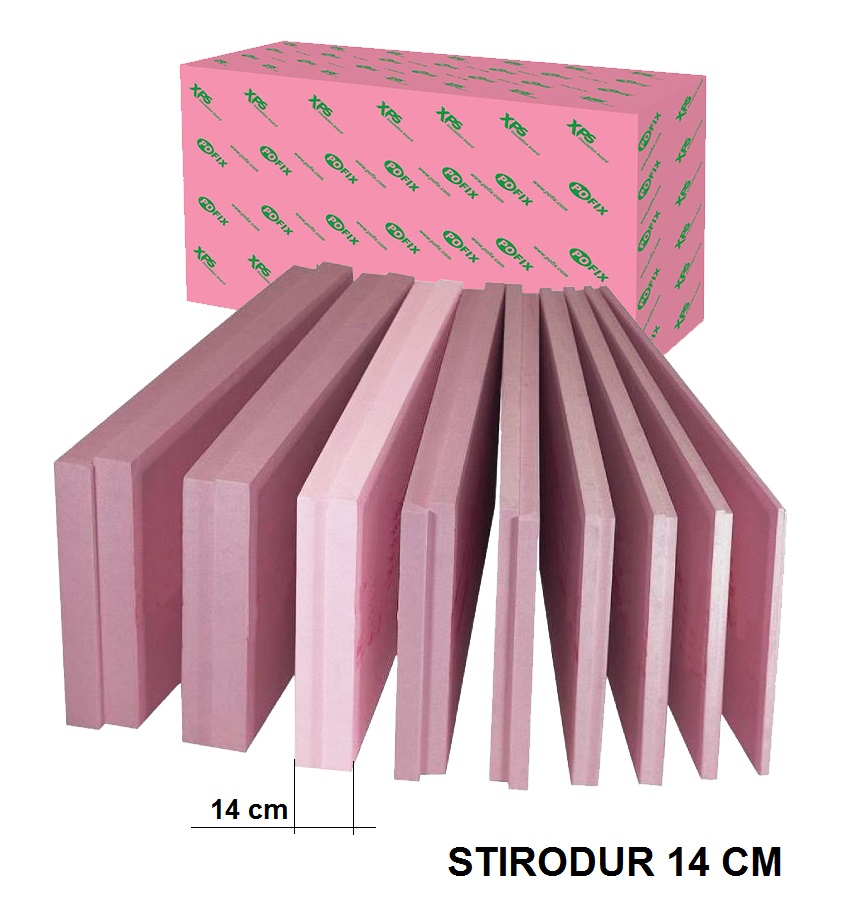 STIRODUR 14CM XPS - POFIX 125X60cm, Çmimi per m²
