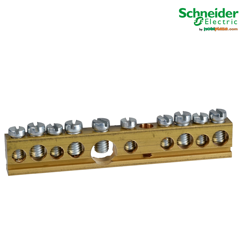 Morseta (Profil - Shirit metalik me vrima dhe vida) 80A - 10+1 Vrima ...