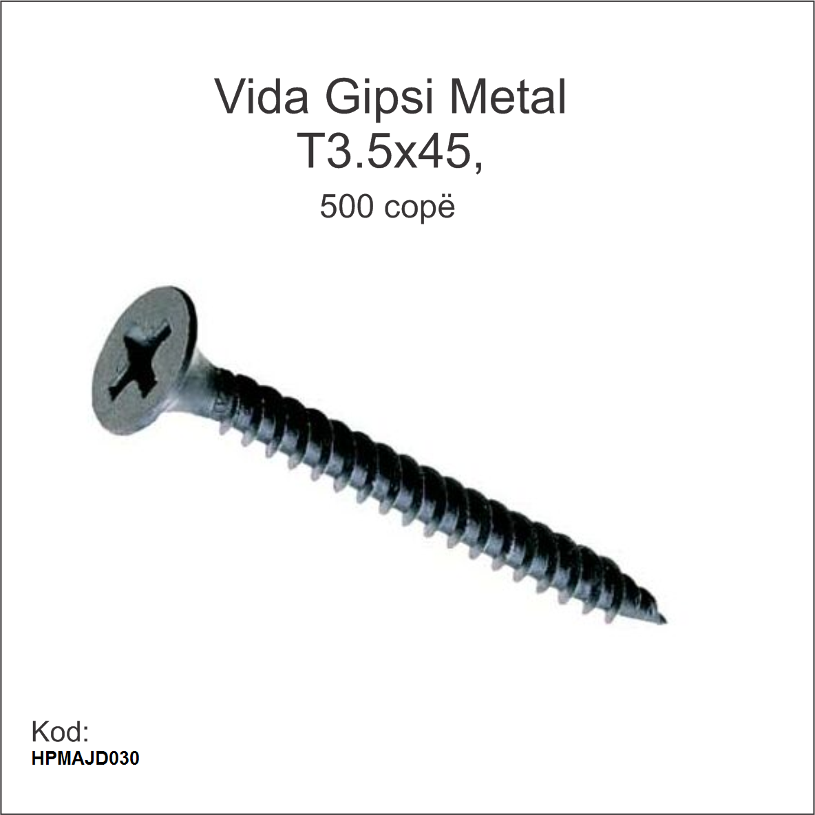 Vida Gipsi Metal TN45 (500 cp)