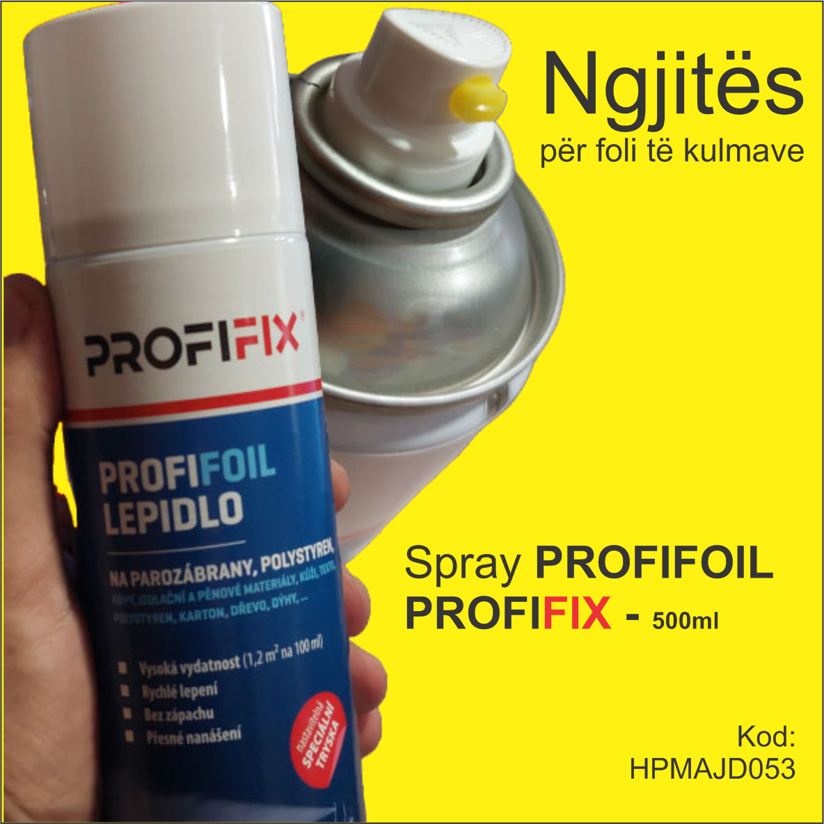 Ngjitës Sprej për Kulma nga Profifix - Profifoil