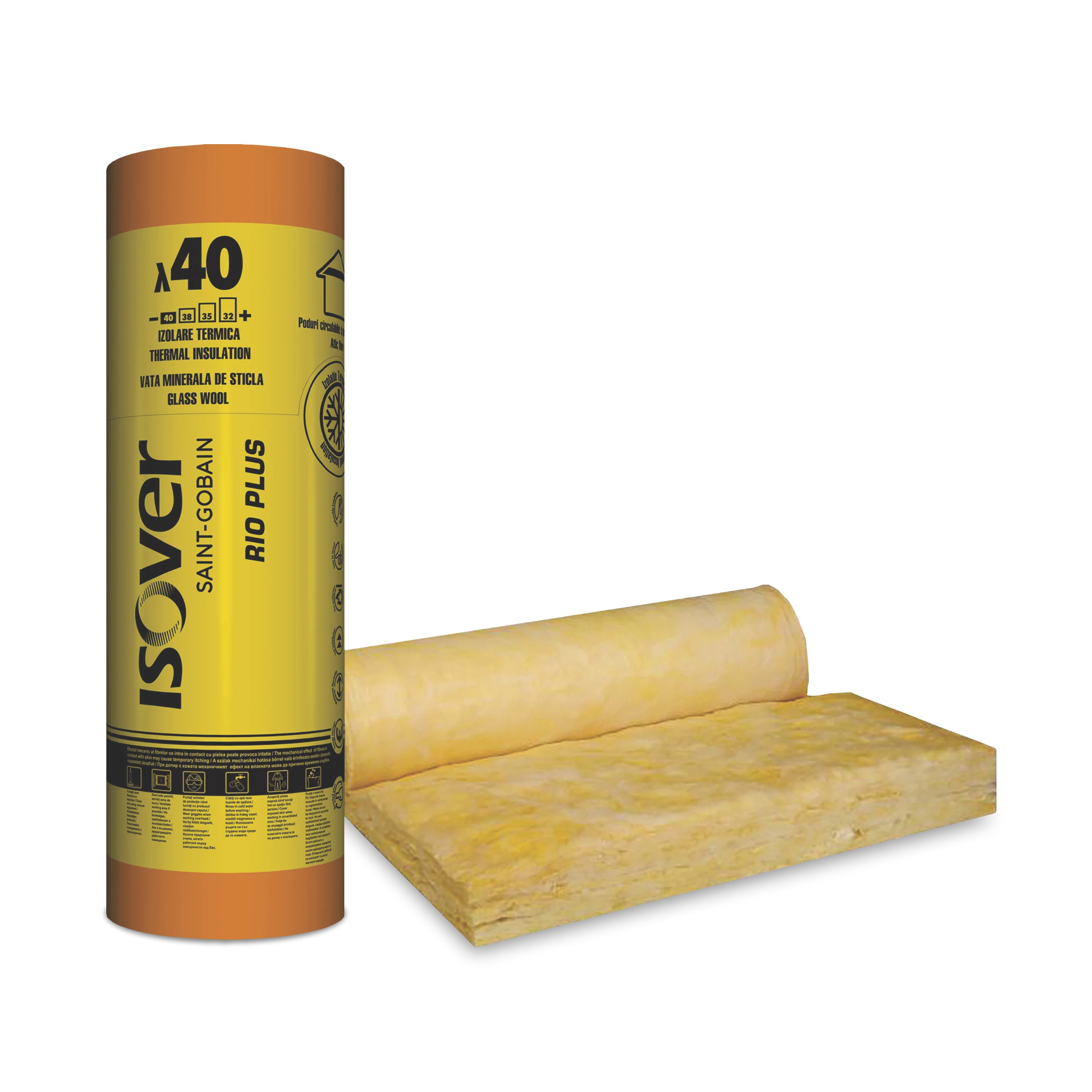 LESH XHAMI ROLL 2x ISOVER Rio Plus 2x(5cmx700cmx120cm) 16.8m2