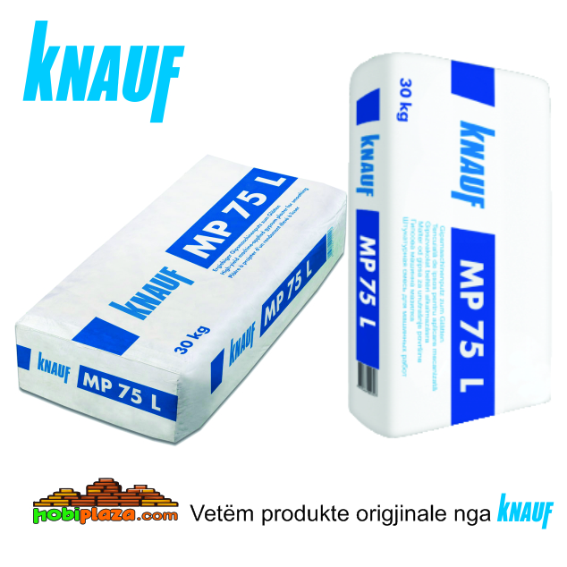 KNAUF MP 75 Leicht 30kg - Llaq Suvatimi me bazë Gipsi të lehtë